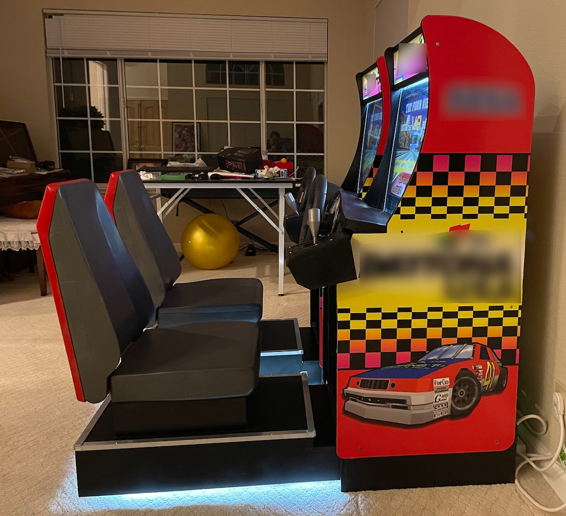 3/4 Scale Arcade Seat for Your Racing Arcade 1up digital - Etsy