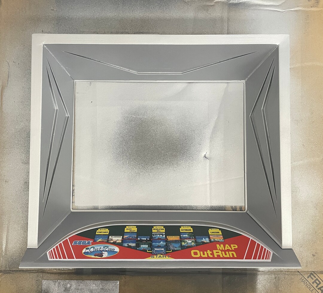 Outrun Arcade 1up Monitor Bezel - Digital Files for 3D Printing - Etsy