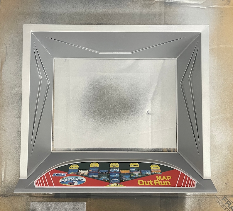 Outrun Arcade 1up Monitor Bezel - Digital Files for 3D Printing - Etsy