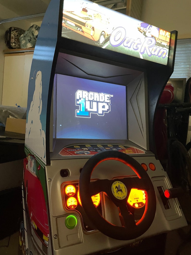 Outrun Arcade 1up Monitor Bezel - Digital Files for 3D Printing - Etsy ...