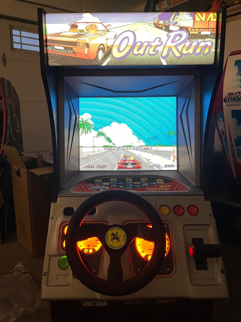 Outrun Arcade 1up Monitor Bezel - Digital Files for 3D Printing - Etsy