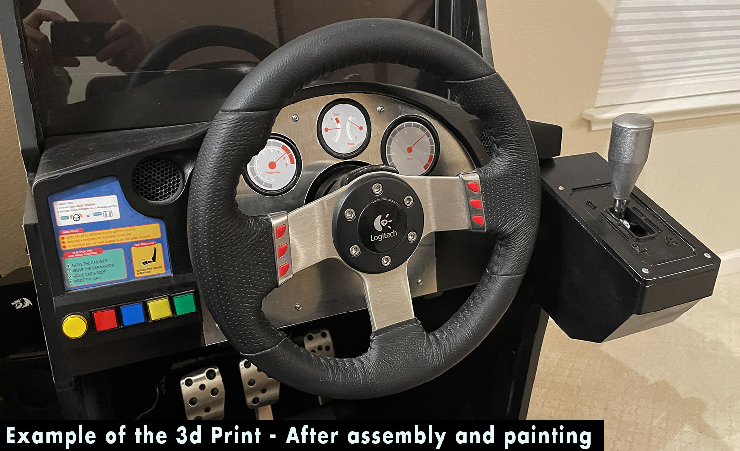 Arcade 1up Racing Kit digital Files for 3D Printing - Etsy