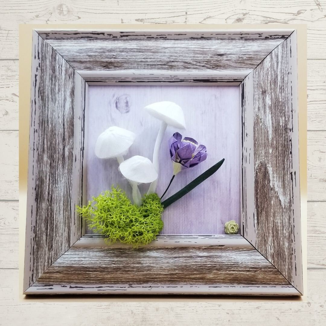 Framed Mushrooms - Etsy