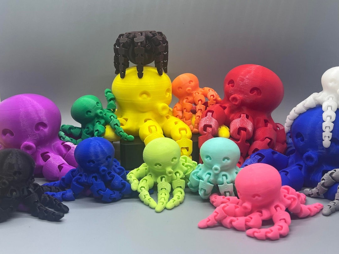 Octopus Fidget Toy - Etsy