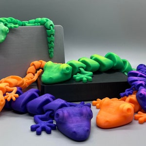 Flexible Lizard Fidget Toy - Etsy