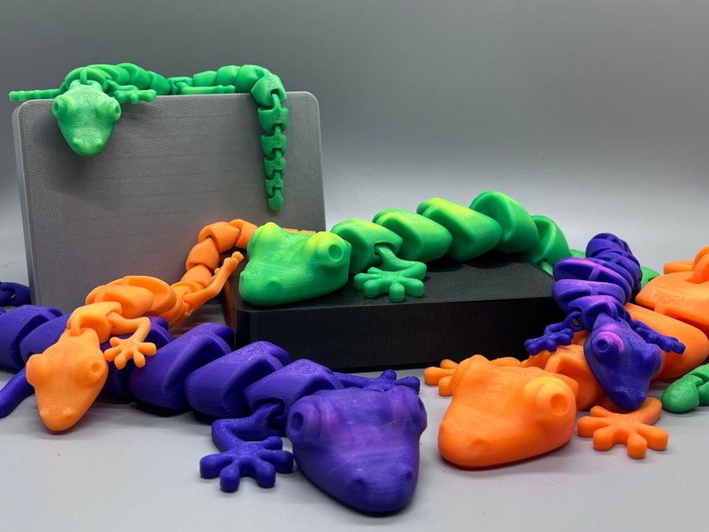 Flexible Lizard Fidget Toy - Etsy