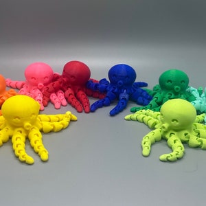 Octopus Fidget Toy - Etsy