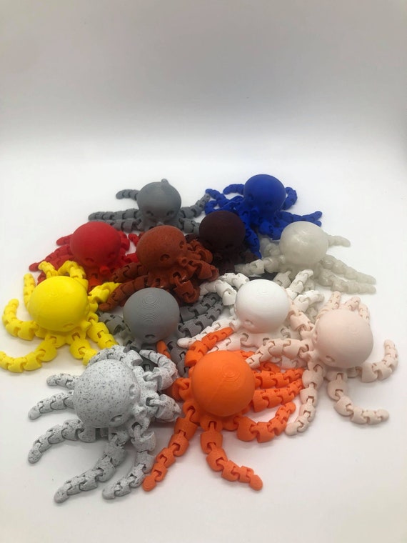 Octopus Fidget Toy - Etsy
