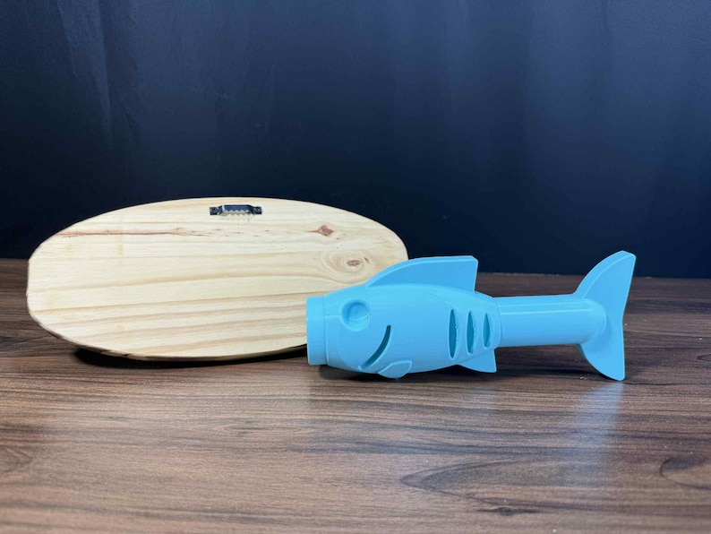 3d Printed *lego-inspired* Wall-mounted Fish - Etsy