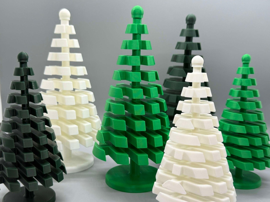 3D Printed *lego-inspired* Pine Tree - Etsy