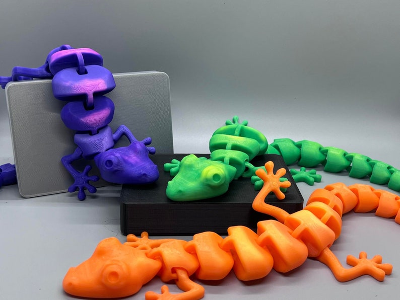 Flexible Lizard Fidget Toy - Etsy