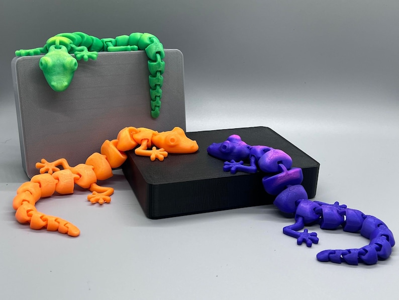 Flexible Lizard Fidget Toy - Etsy