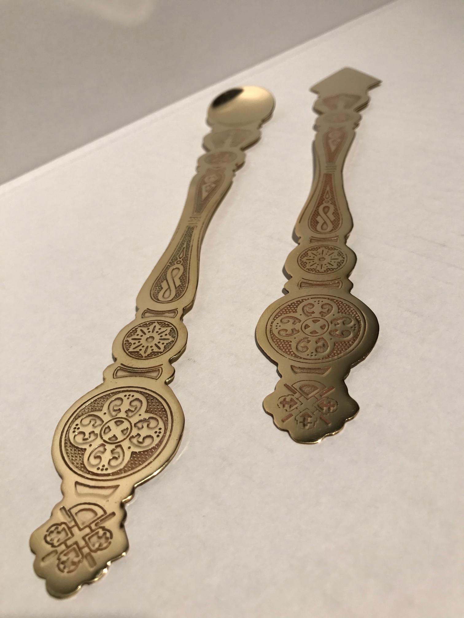Orthodox Chalice Set Communion Eastern Byzantine Catholic Church Mass ...