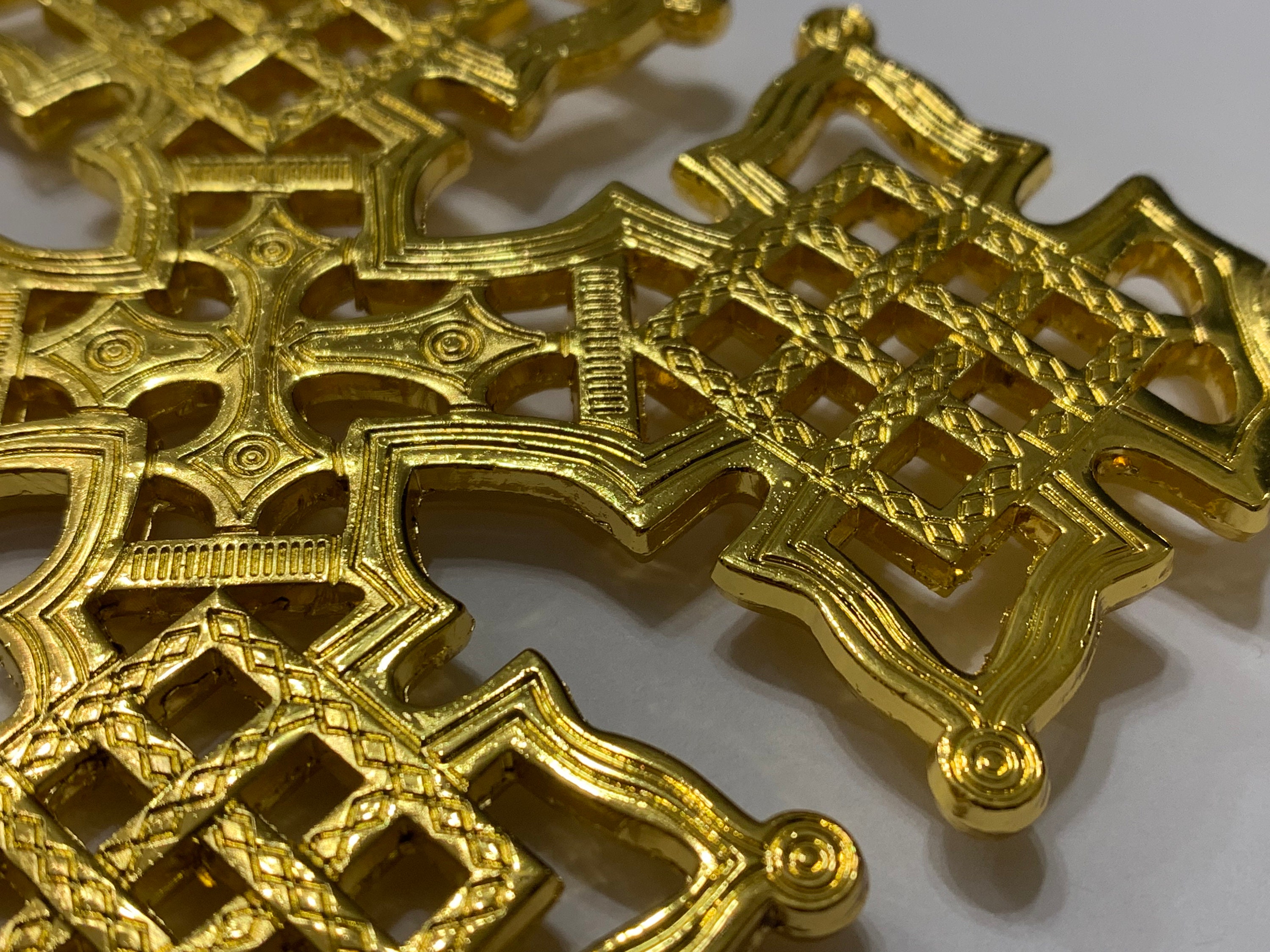 Ethiopian Hand Cross Gold Orthodox Coptic Bishop Priest Jerusalem ...