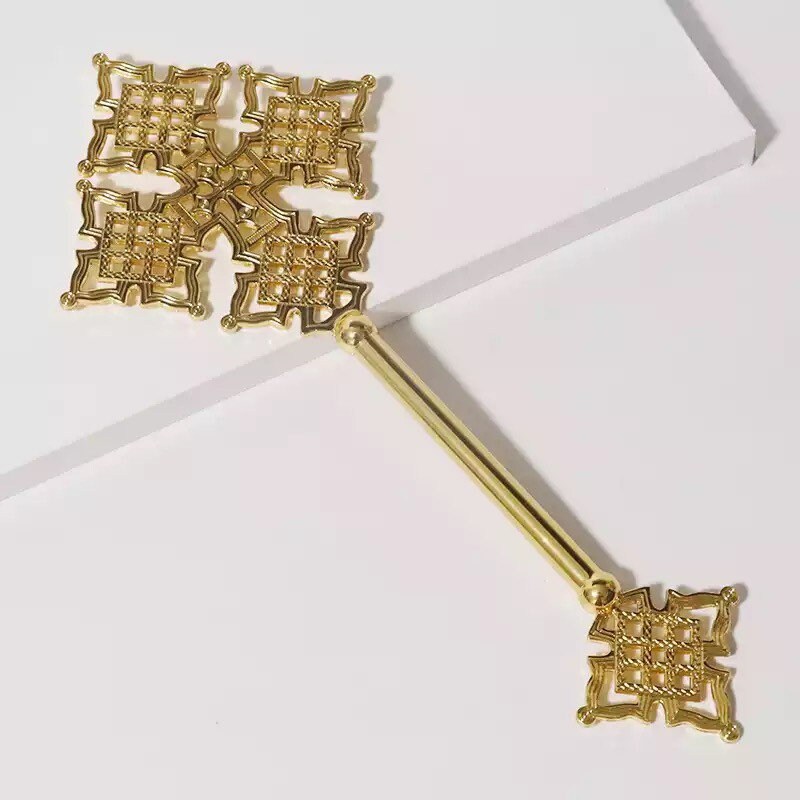 Ethiopian Hand Cross Gold Orthodox Coptic Bishop Priest Jerusalem ...