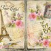 Vintage Paris Shabby Chic Instant Download Printable Papers for Junk ...