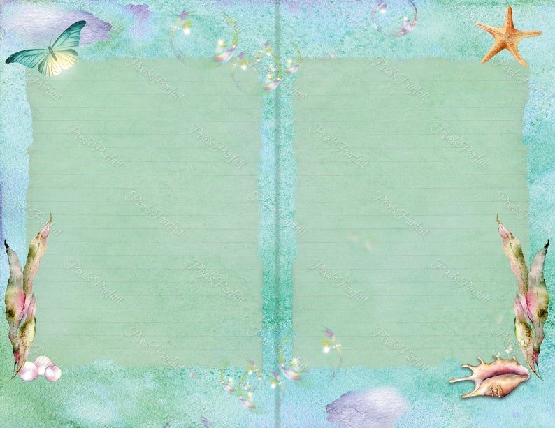 Ocean Junk Journal Pages Sea Theme Instant Printable Papers - Etsy