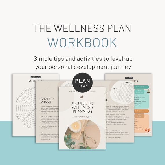 Wellness Planner Wellness Planner PDF Wellness Planner - Etsy