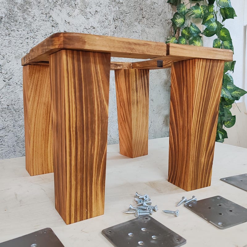 Wooden Table Legs - Etsy