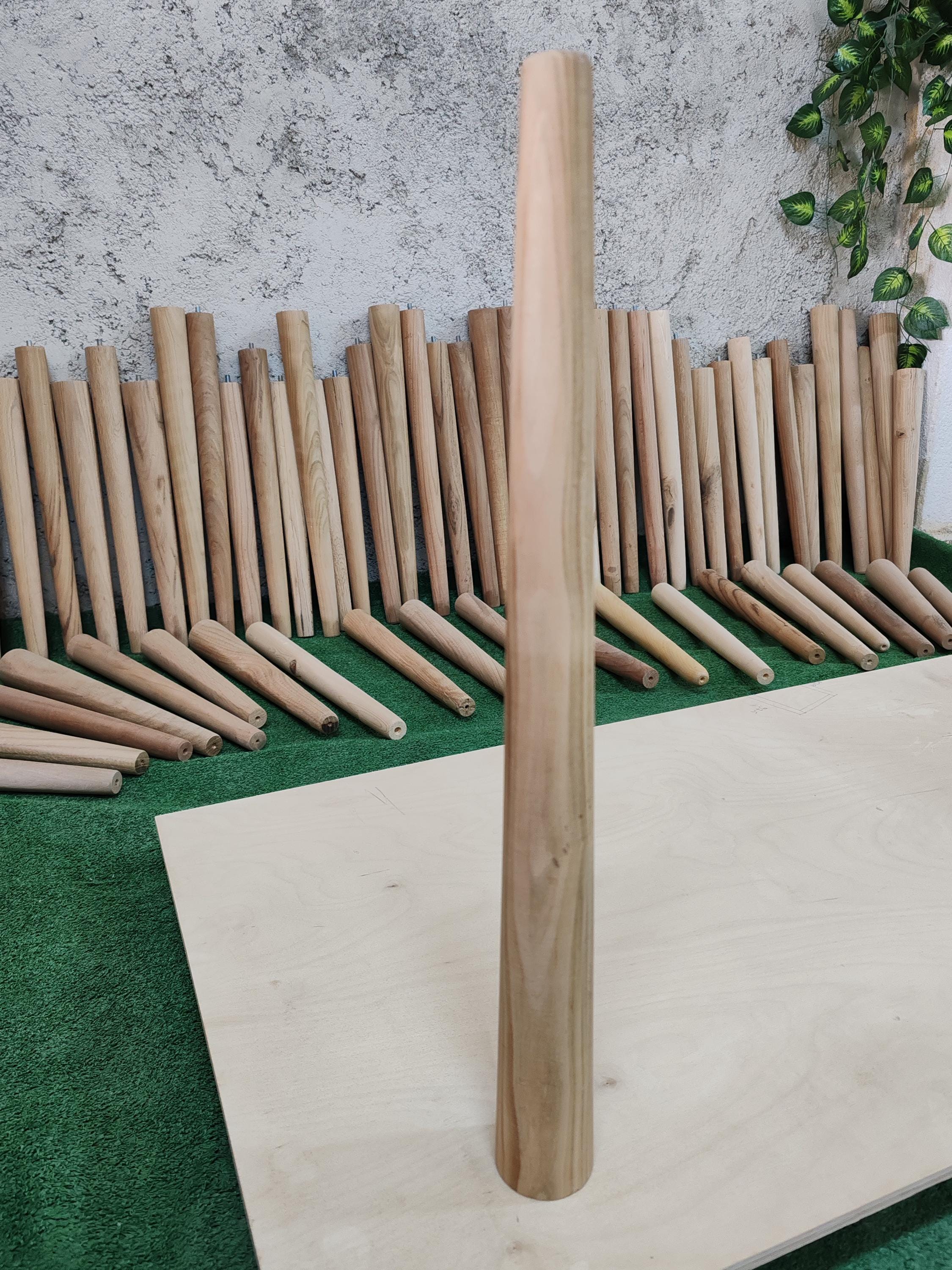 Handmade Wooden Furniture Legs (set of 4) – Ash, Oak, Walnut & More - Etsy
