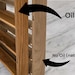 Wall Mounted Solid Oak Spice Shelf - Etsy