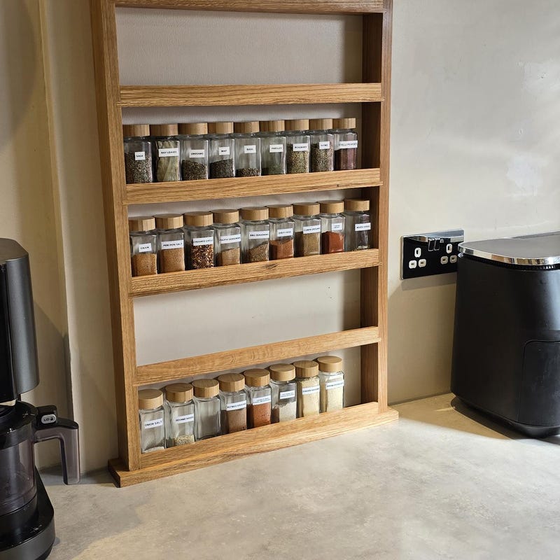 Standing Spice Rack - Etsy