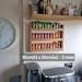 Wall Mounted Solid Oak Spice Shelf - Etsy