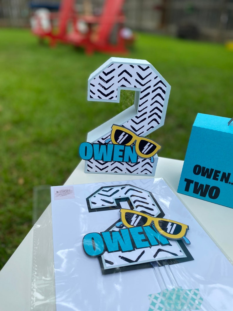 2 Birthday Party, Second Birthday, Boy Party, Number 2 Birthday ...