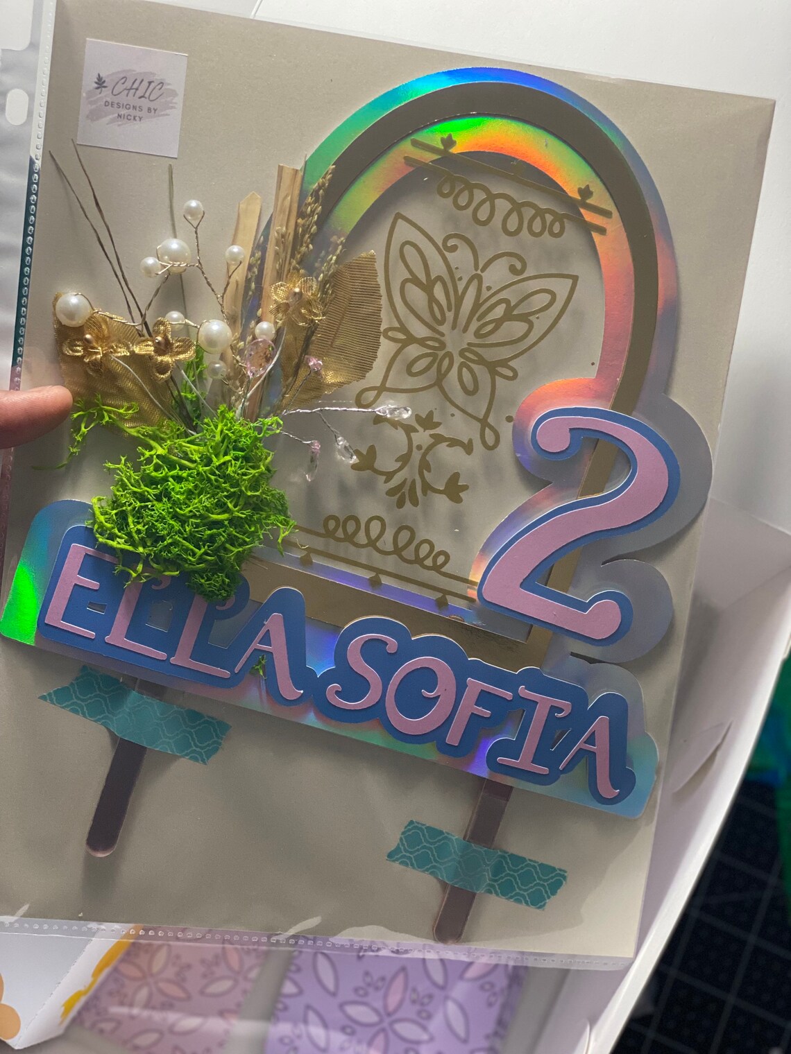 Encanto Cake Topper 3d Cake Topper Encanto Chic Encanto - Etsy