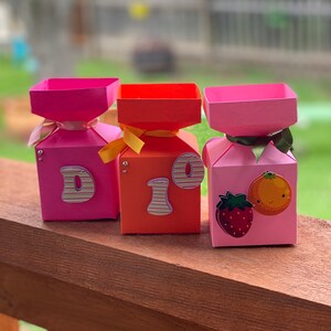 Tutti Frutti Party Favor Box, Favor Box, Girls Favor Box, Chic Favor ...