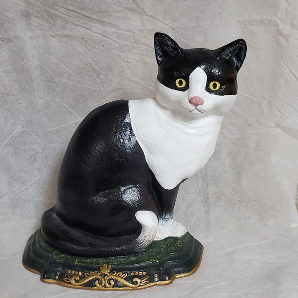 Black Cast Iron Cat - Etsy
