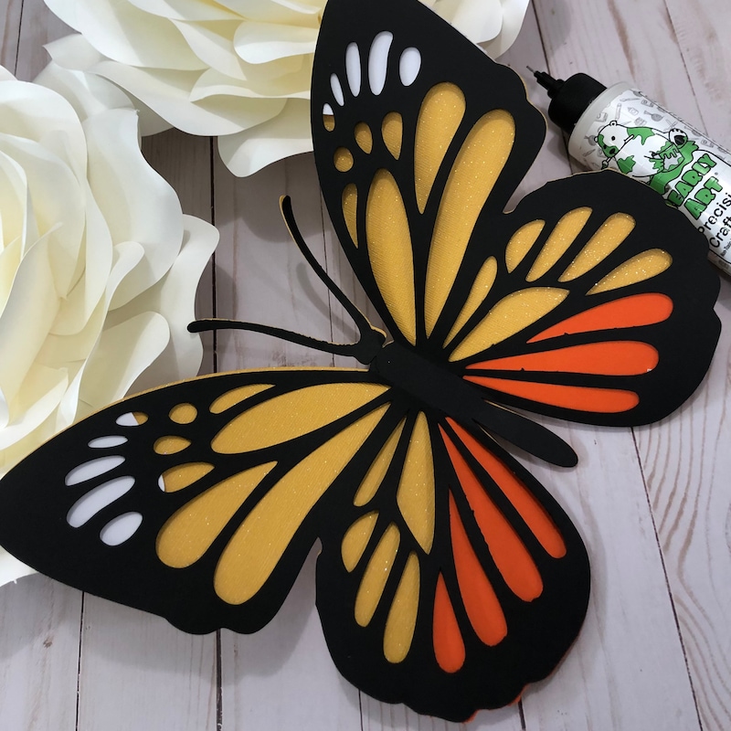 3d Paper Butterflies - Etsy