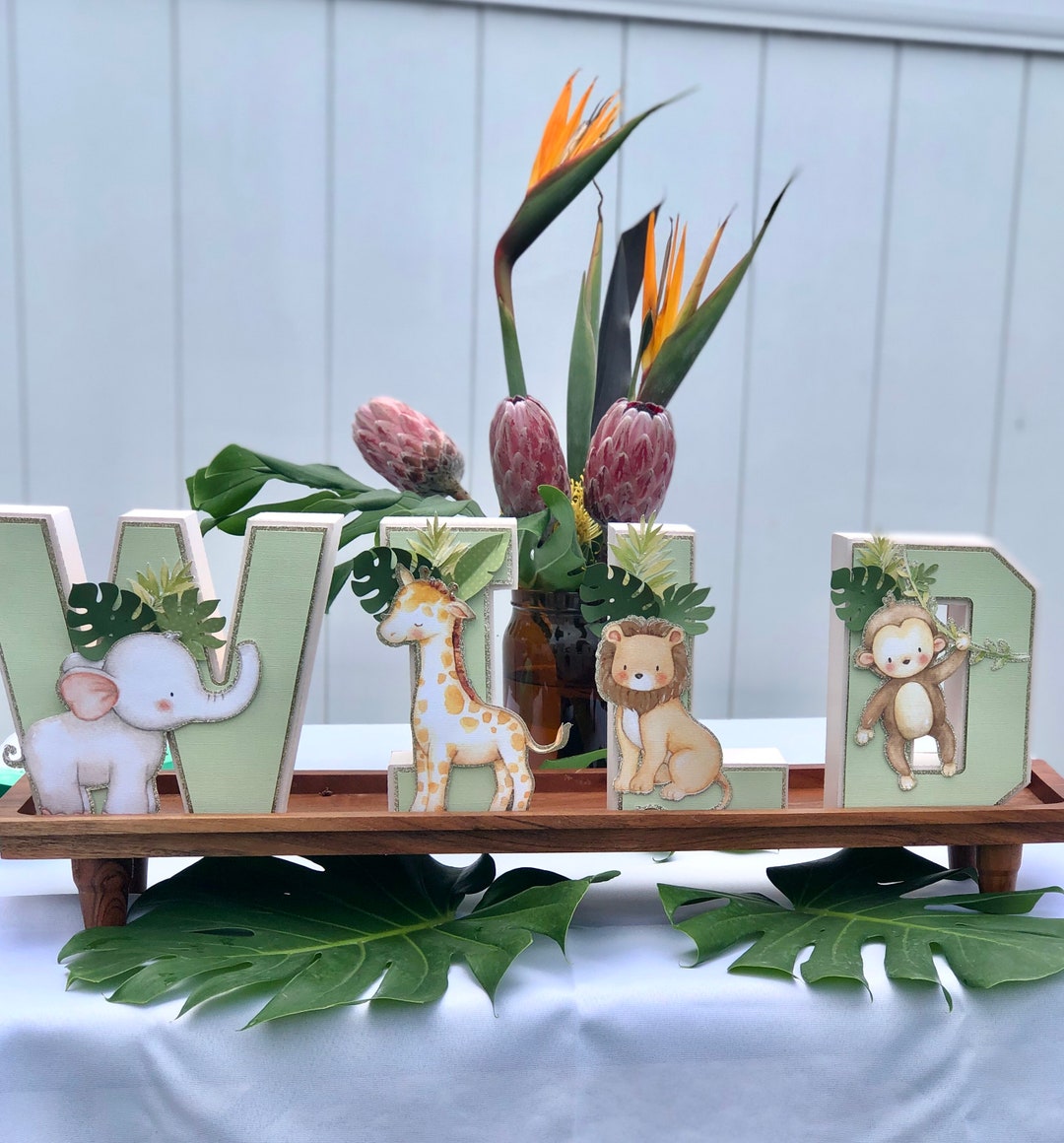 Wild Safari Adventure: Safari-themed 'wild One' Birthday Party ...