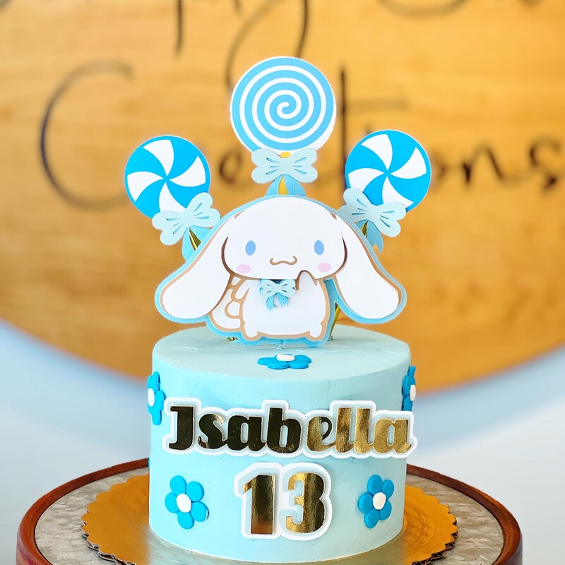 Cinnamon Roll Cake Topper - Etsy