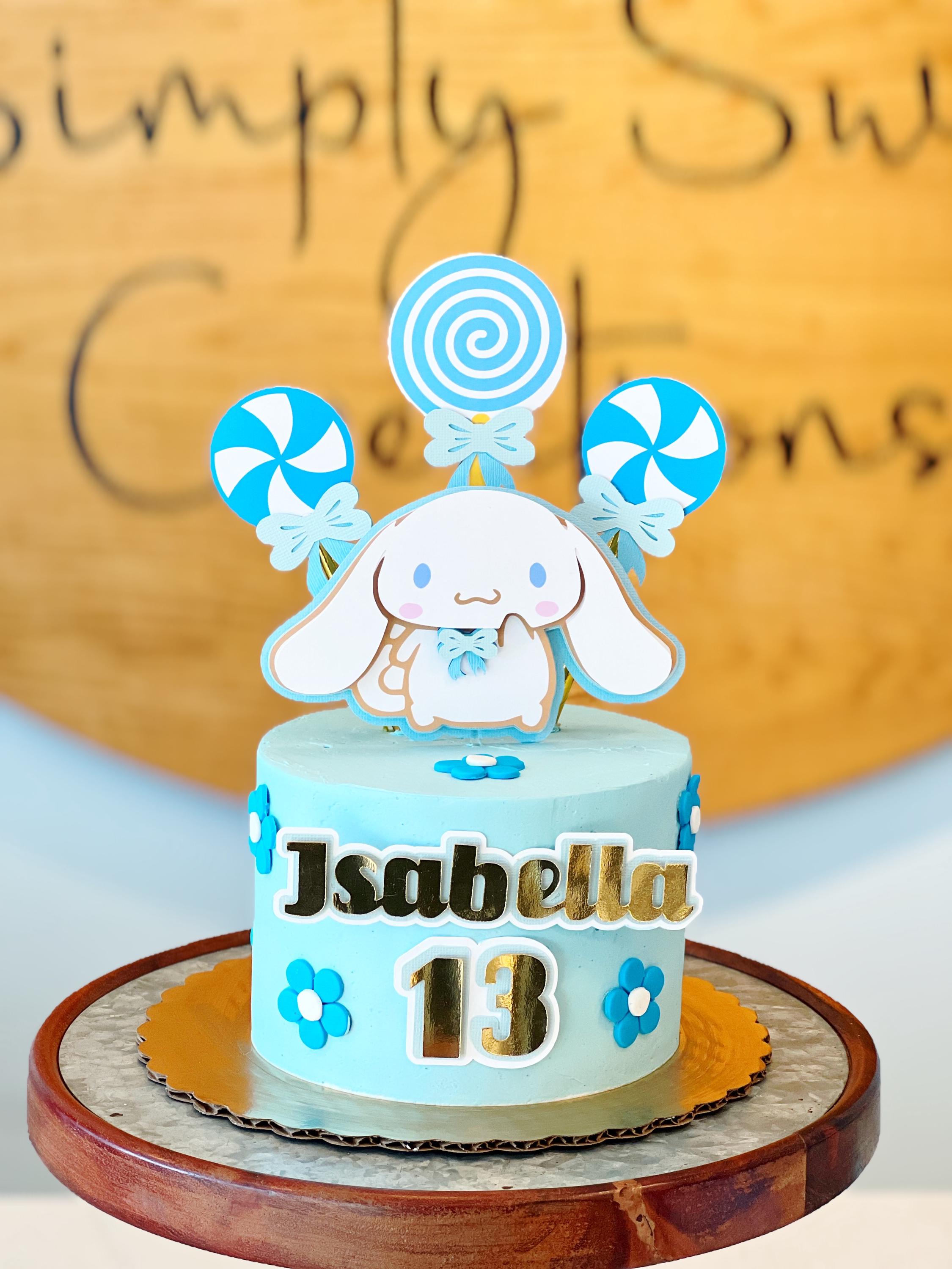 Cinnamoroll Cake Topper – Themed Celebration Cutouts - Etsy