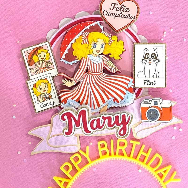 Candy Anime Cake - Etsy