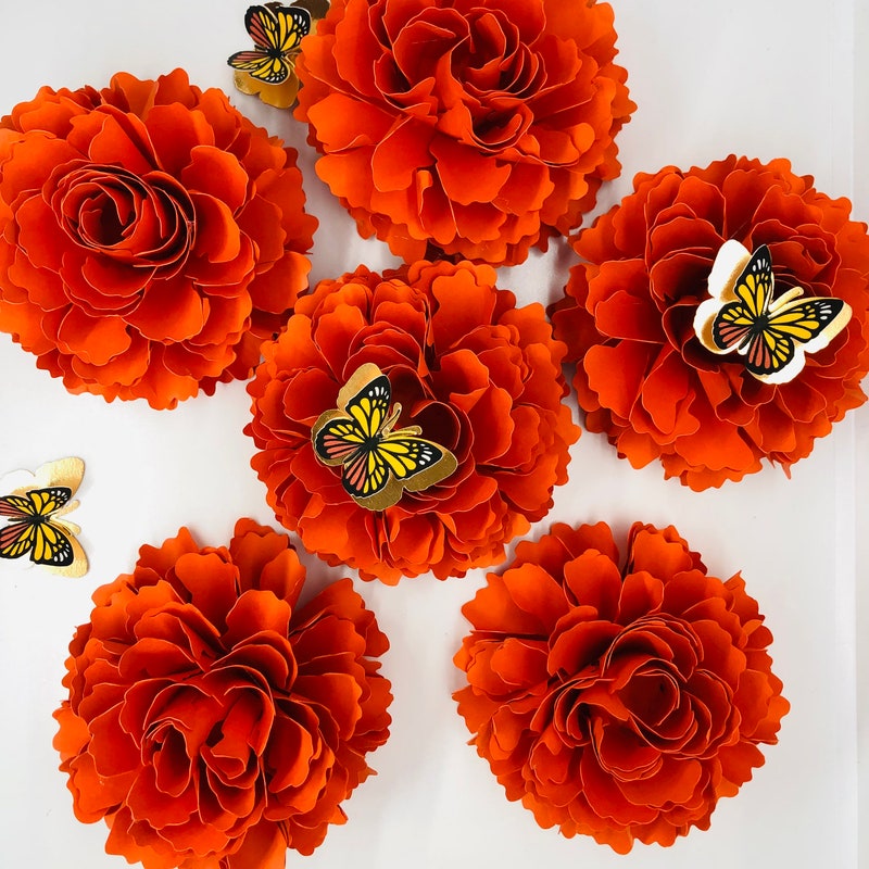 Mexican Paper Flowers - Etsy