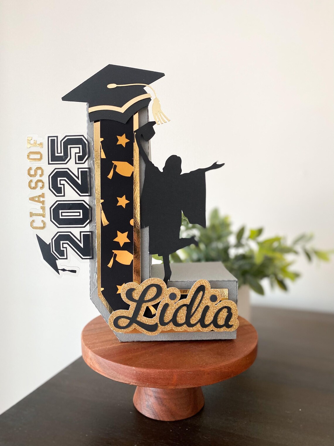 Custom 3d Graduate Letter - Perfect for Graduation Celebrations - Etsy