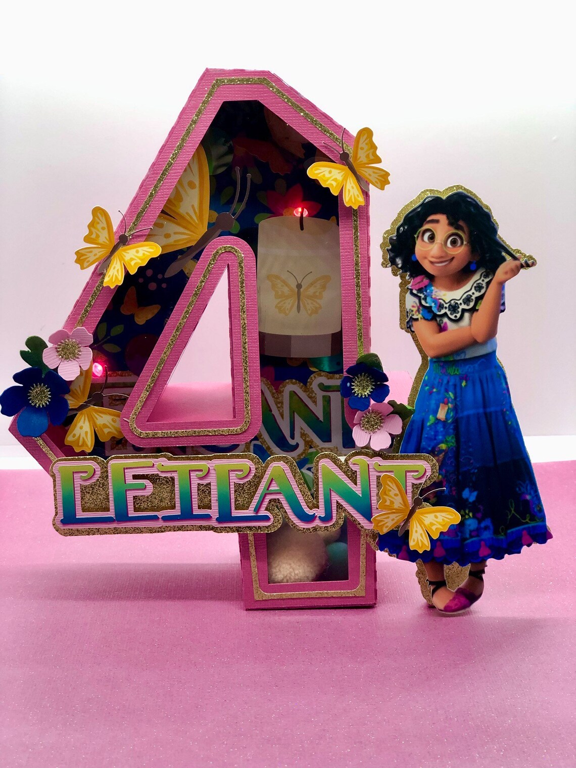 Encanto 3D Number Encanto 3d Number Maribel Isabella - Etsy