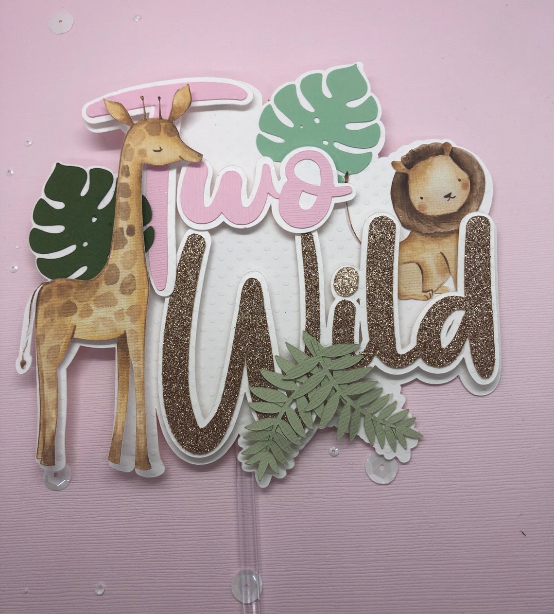 Jungle Safari Cake Topper Safari Party Decorations Safari | Etsy