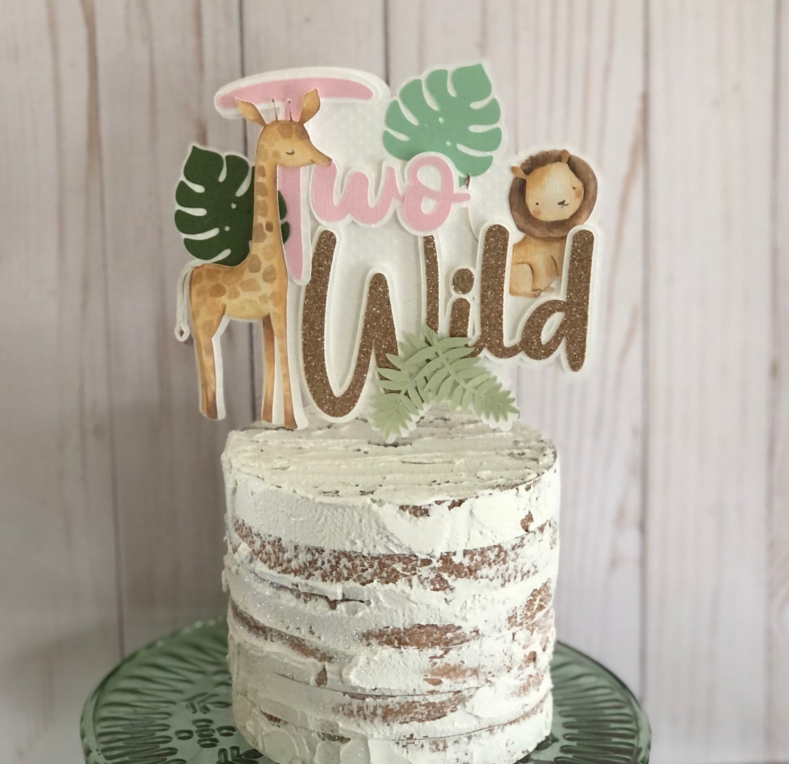 Jungle Safari Cake Topper Safari Party Decorations Safari | Etsy