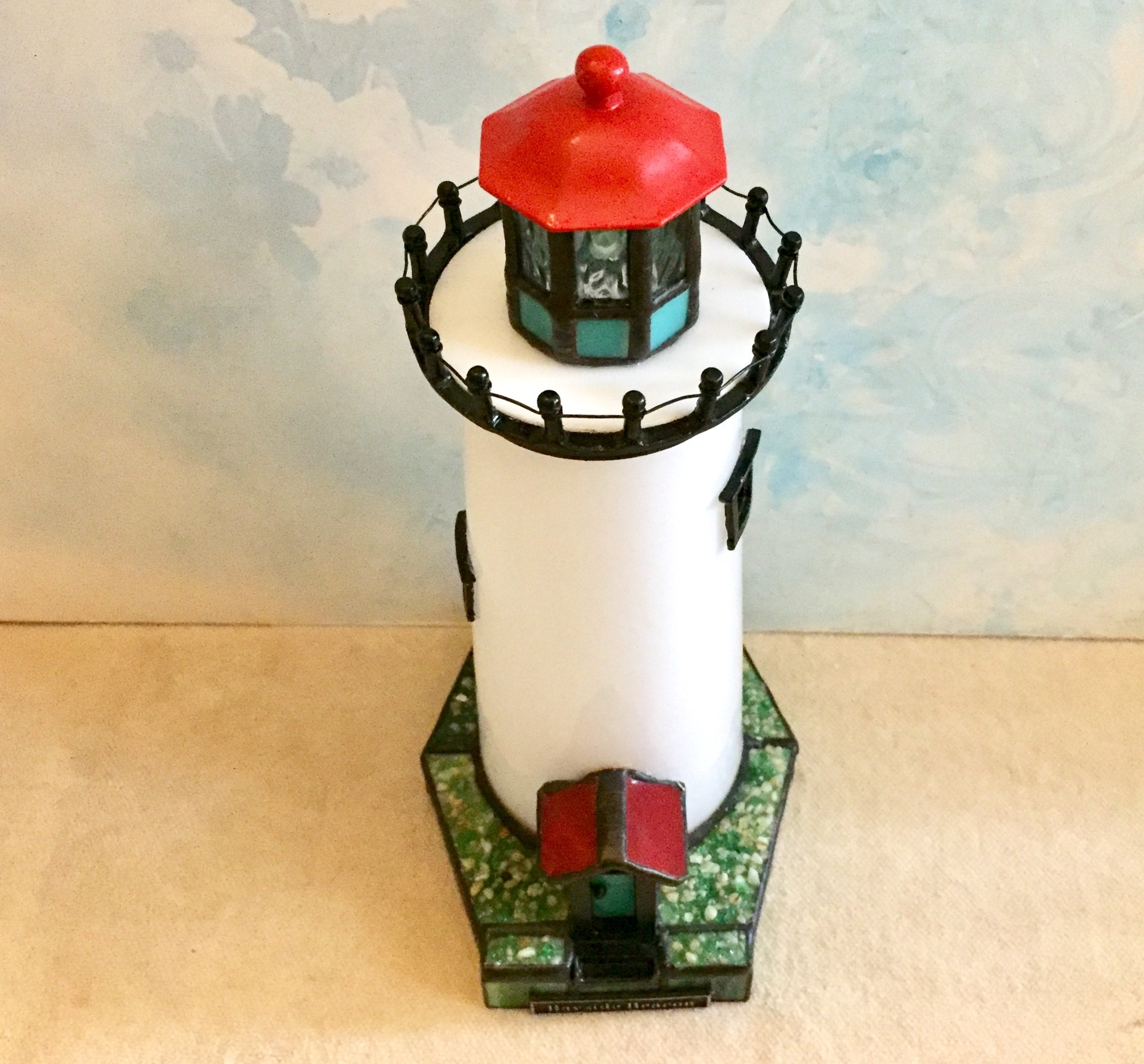 New Forma Vitrum BAYSIDE BEACON LIGHTHOUSE, Vitreville, Lighted, 21013 ...