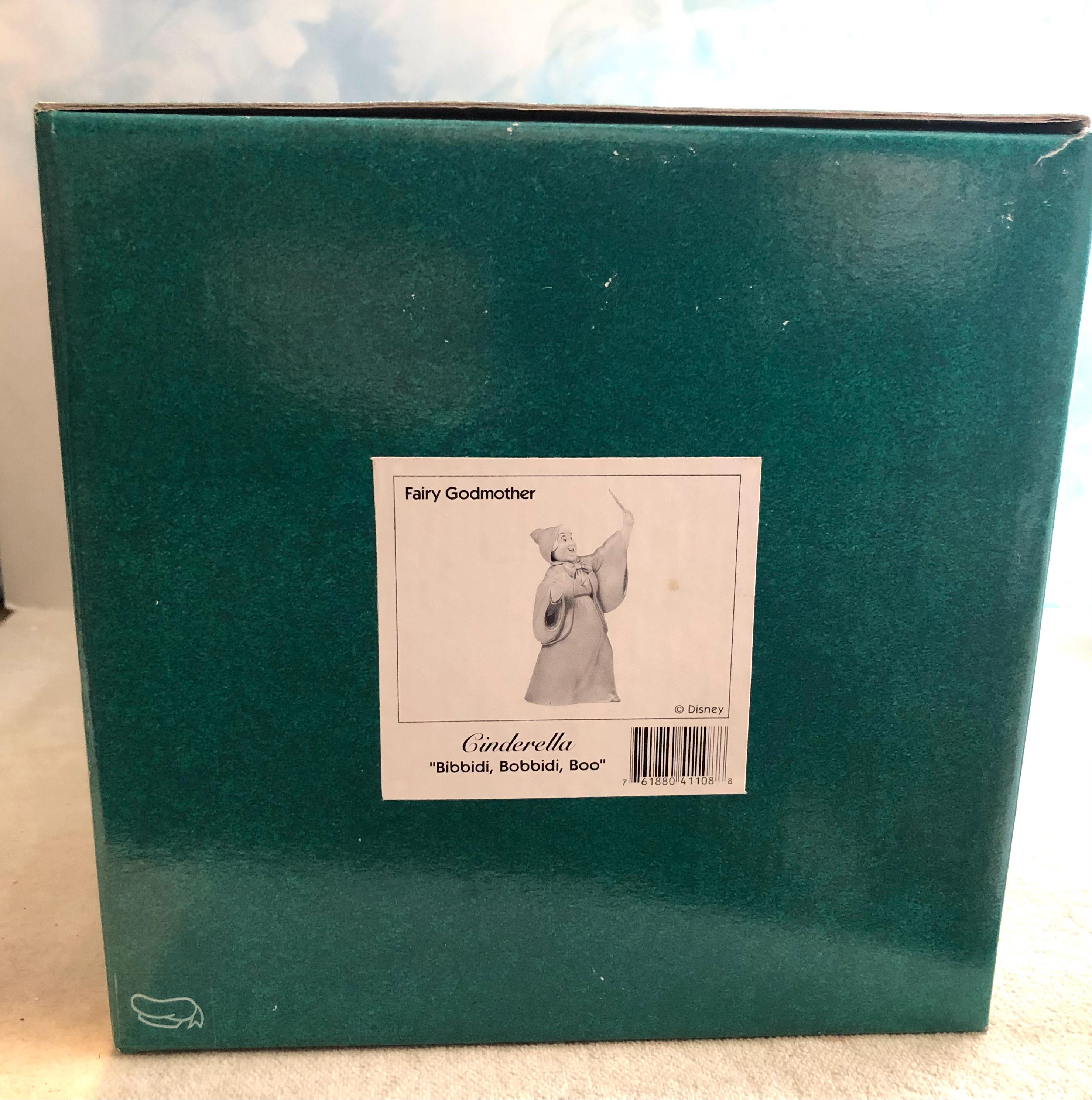 New Cinderella FAIRY GODMOTHER, Bibbidy Bobbidy Boo Figurine, Walt ...