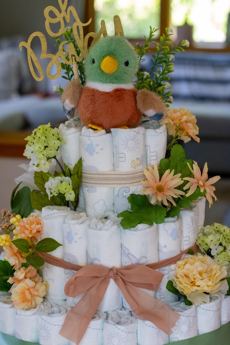 Duck Diaper Cake - Etsy