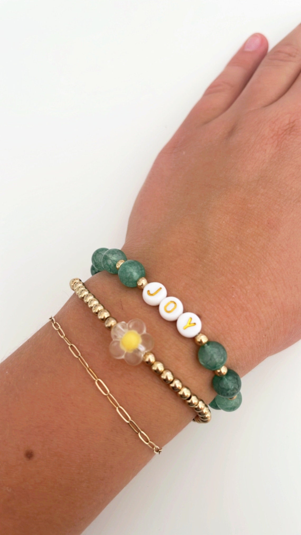 Joy Bracelet Stack - Etsy