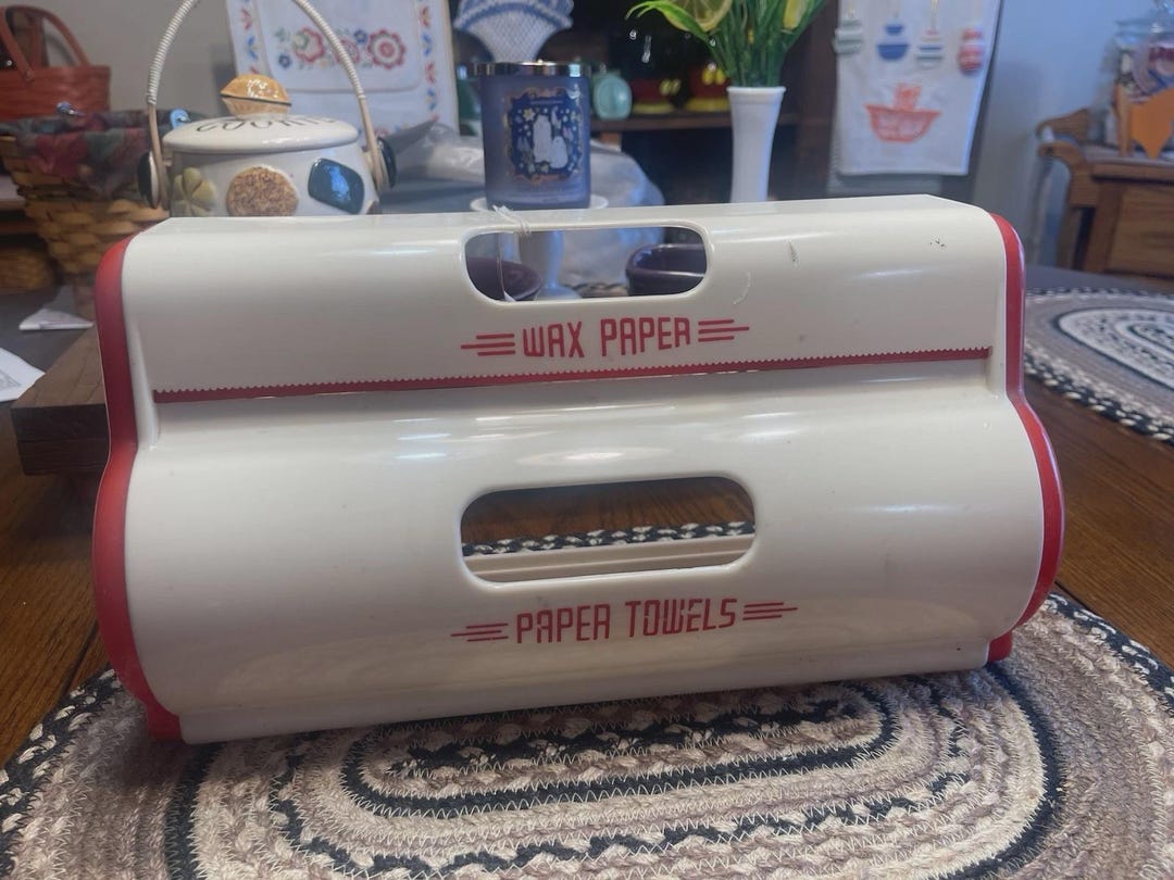Rare Vintage LOMA Classic Beauty Kitchen Paper Towel Wax Paper ...