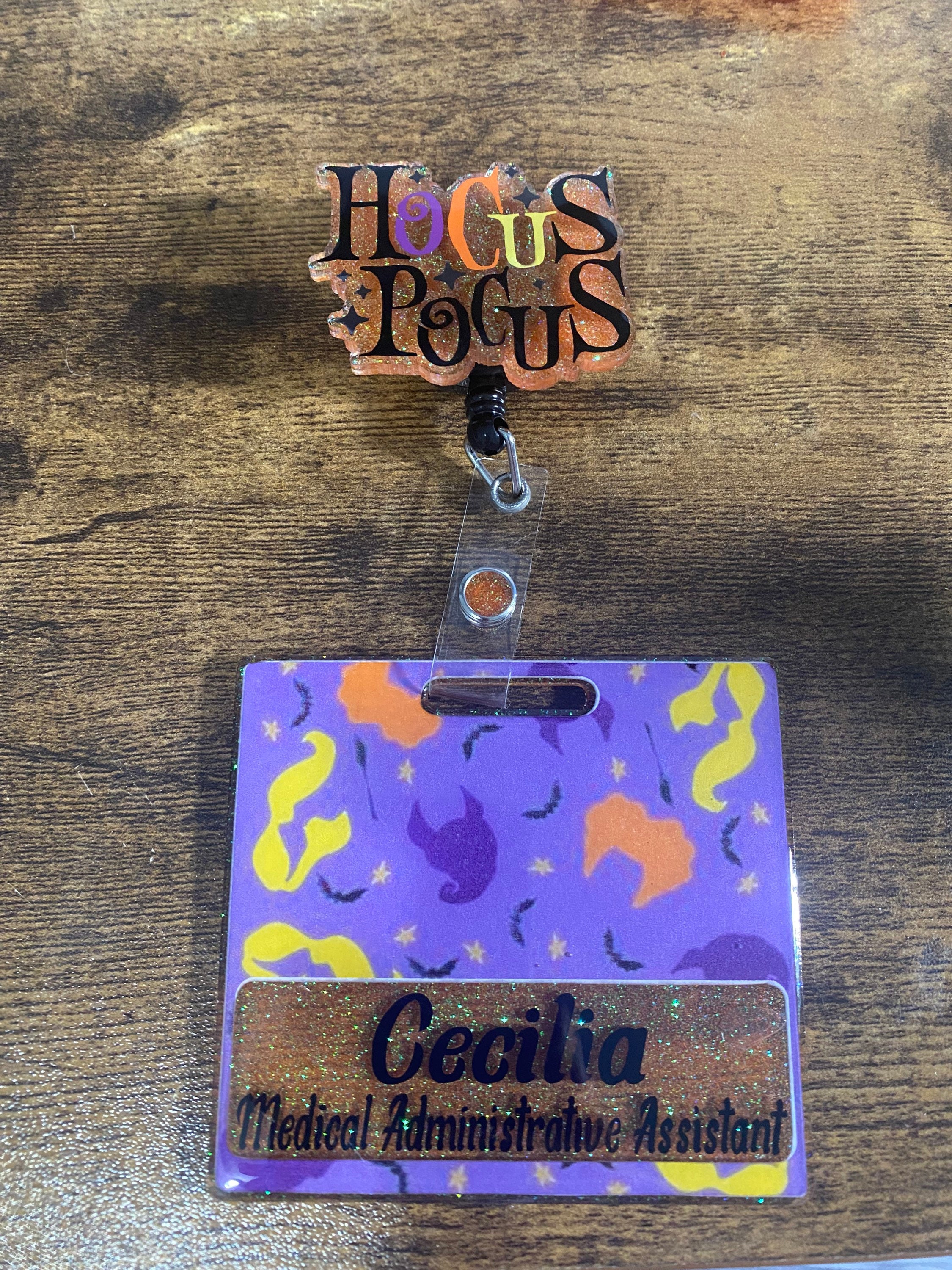 Witch Badge Reel and Badge Buddy - Etsy