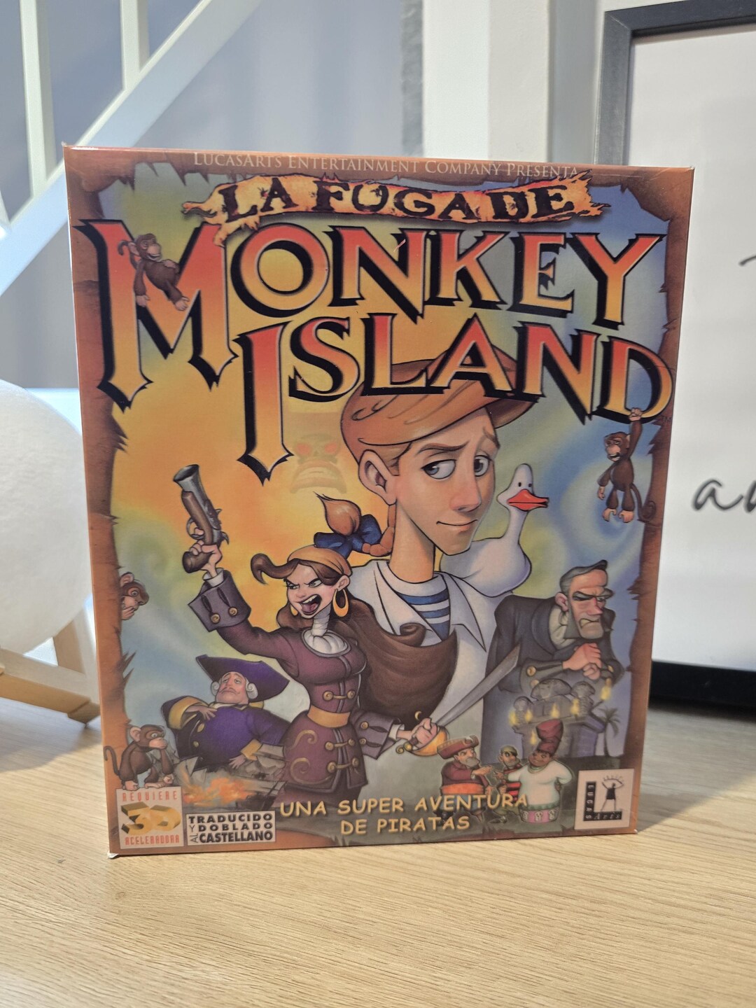 Big Box Repro Box Set – Escape From Monkey Island (spanish) - Etsy