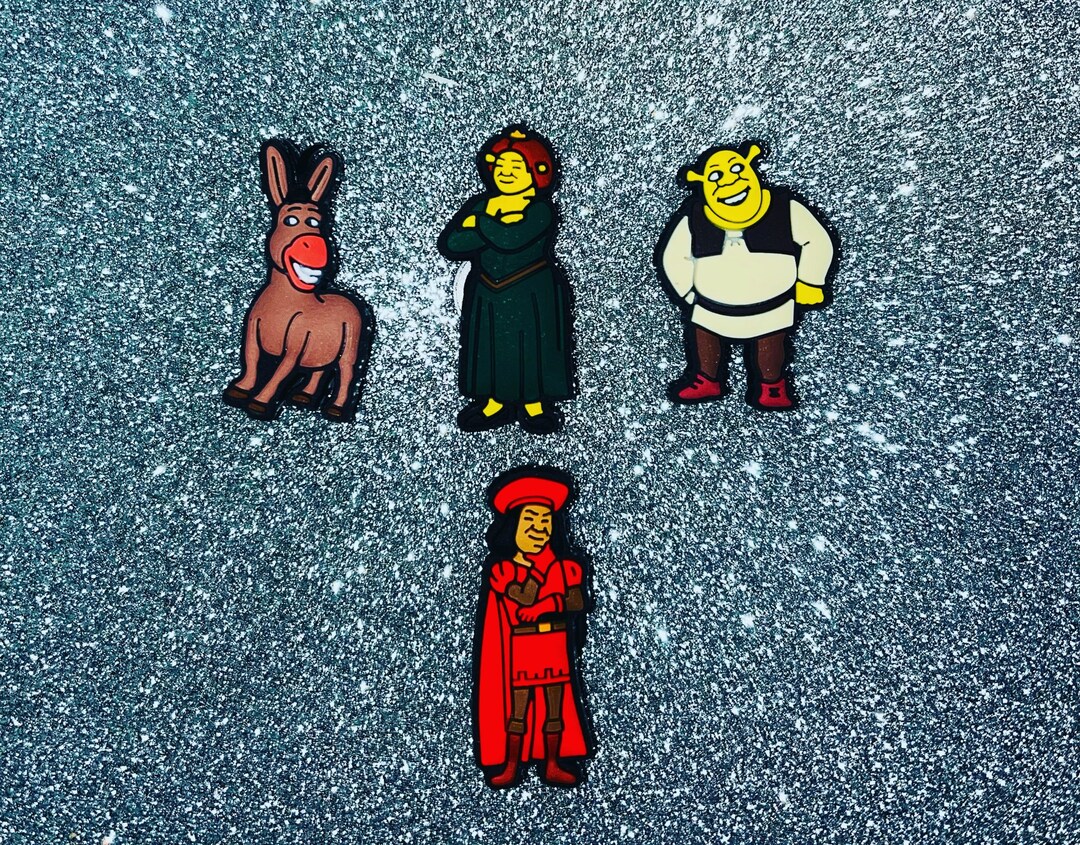 Shrek Croc Charm Croc Charm Accessory PVC - Etsy