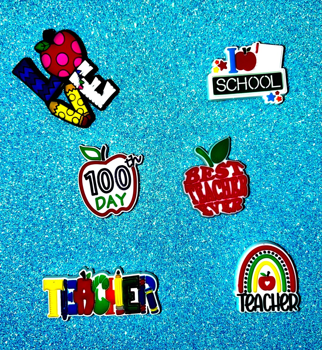 School Croc Charms Bracelet Charms Fashion Charms Croc Accessories ...